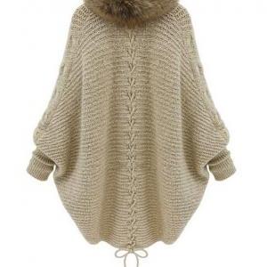 Bat Loose Cardigan Sweater Coat #bd102218 on Luulla