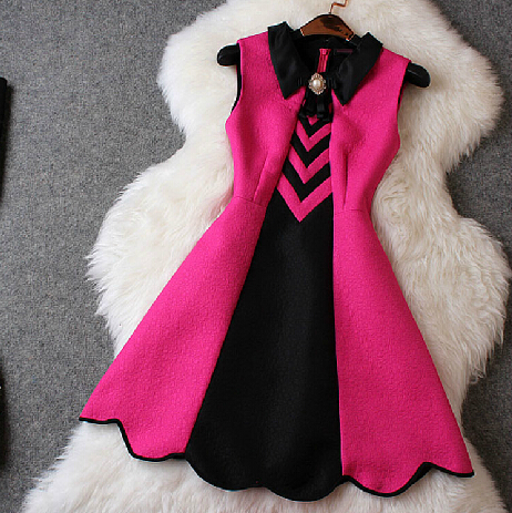 Slim Vest Princess Dress Sf101614hk on Luulla