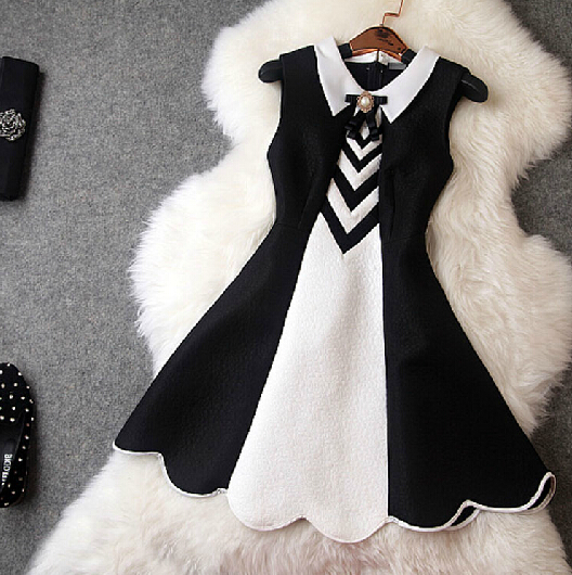 Slim Vest Princess Dress Sf101614hk on Luulla