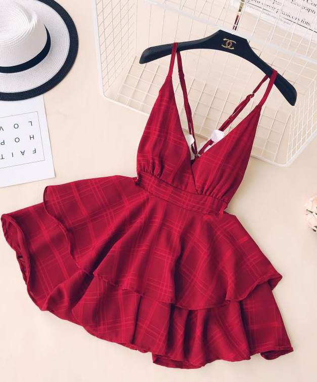 Sling Backless V-neck Jumpsuit on Luulla