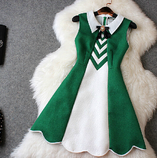 Slim Vest Princess Dress Sf101614hk on Luulla